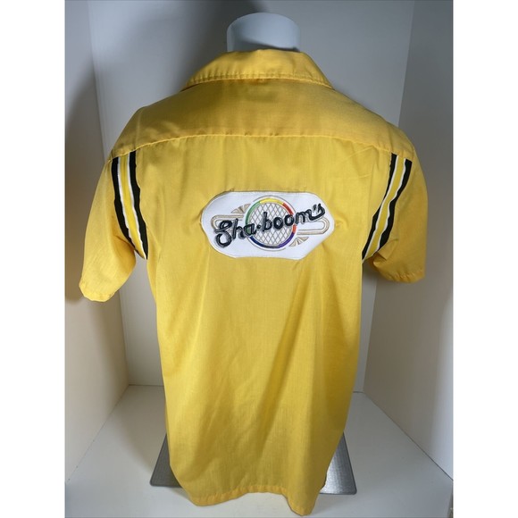 Hilton | Shirts | Vtg Hilton Bowling Shirt Shabooms Usa Large Yellow ...
